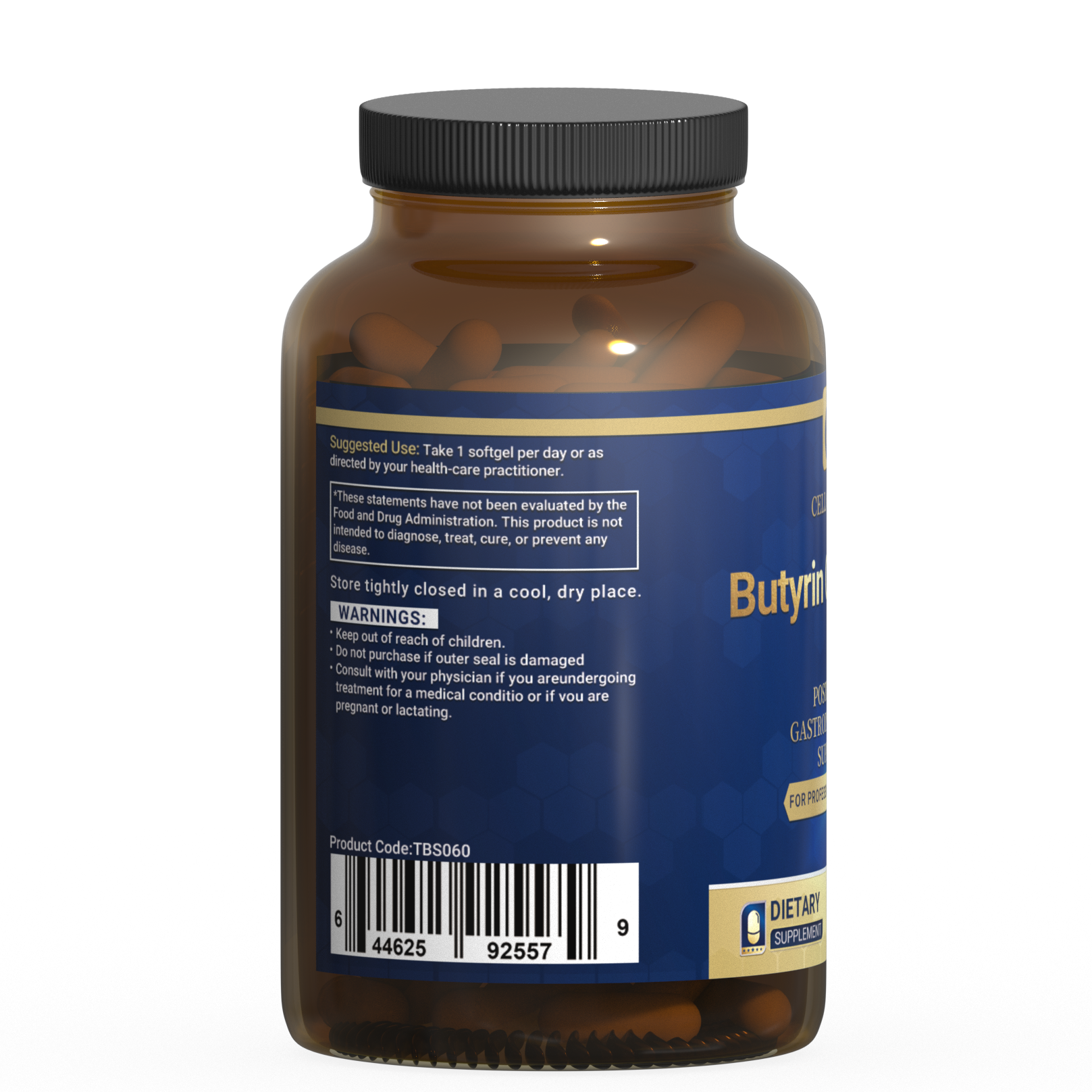 Tri-Butyrin Gut Health Supplement,IBS & Leaky Gut, for Gas and Bloating ...